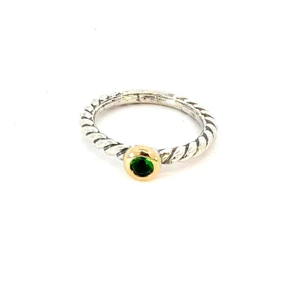 David Yurman Emerald Ring